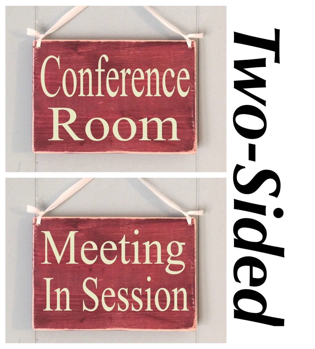 8x6 Conference Room Meeting in Session Custom Wood Sign | Office ...