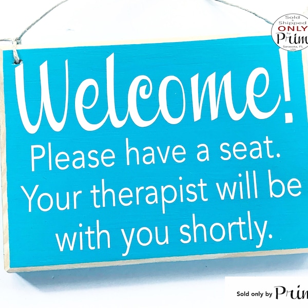 Welcome Please Have a Seat Sign - Etsy