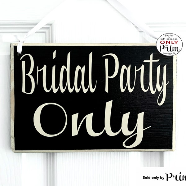 Bridal Party Sign - Etsy