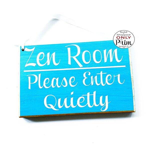 Enter Quietly in Progress Sign - Etsy