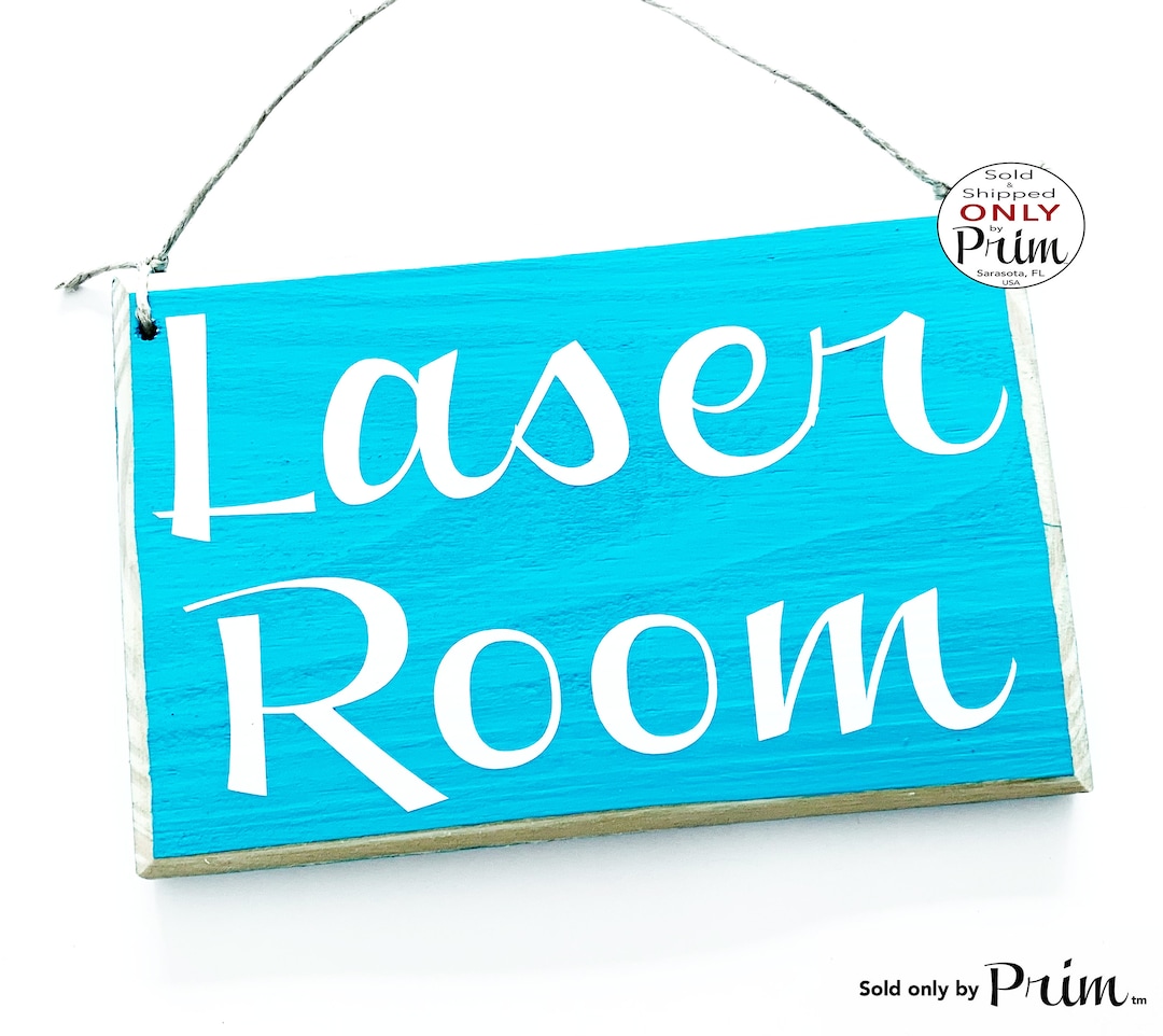 8x6 Laser Room Custom Wood Sign in Session Please Do Not Open the Door ...
