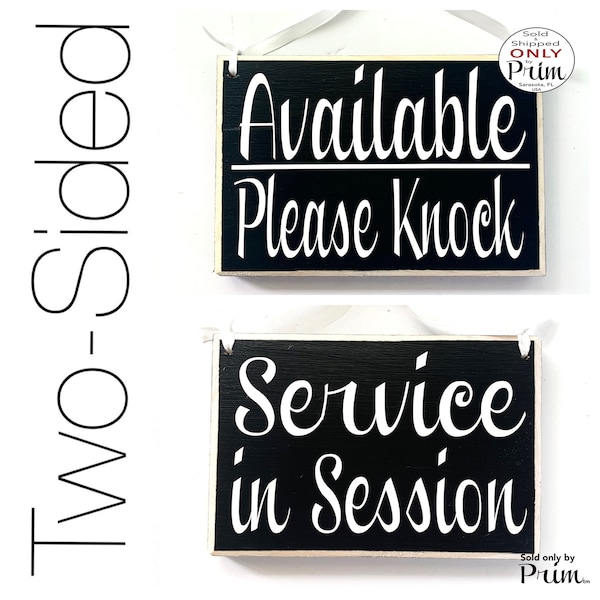 Available Unavailable Sign - Etsy