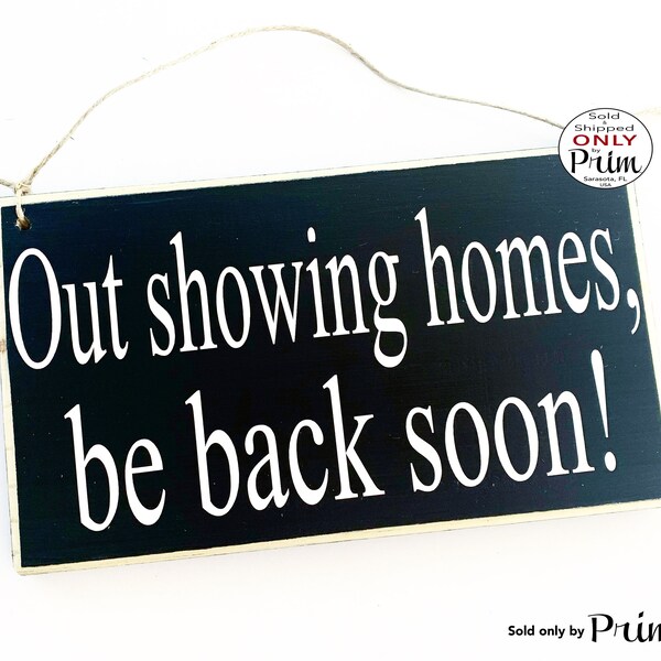 Be Back Shortly Sign - Etsy