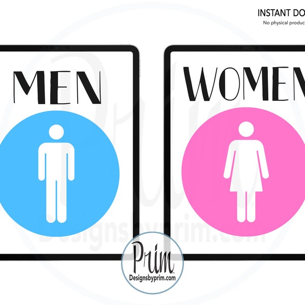 Restroom Sign All Welcome - Etsy