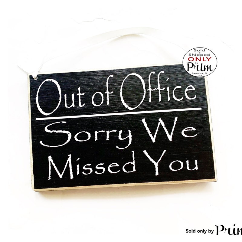 Sorry We Missed You Sign - Etsy