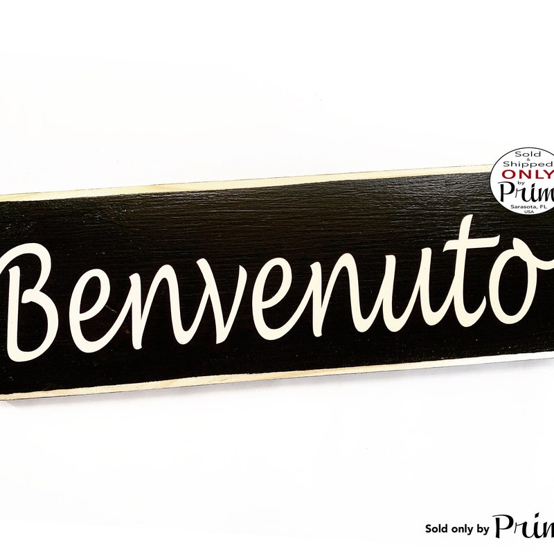 Benvenuto - Etsy