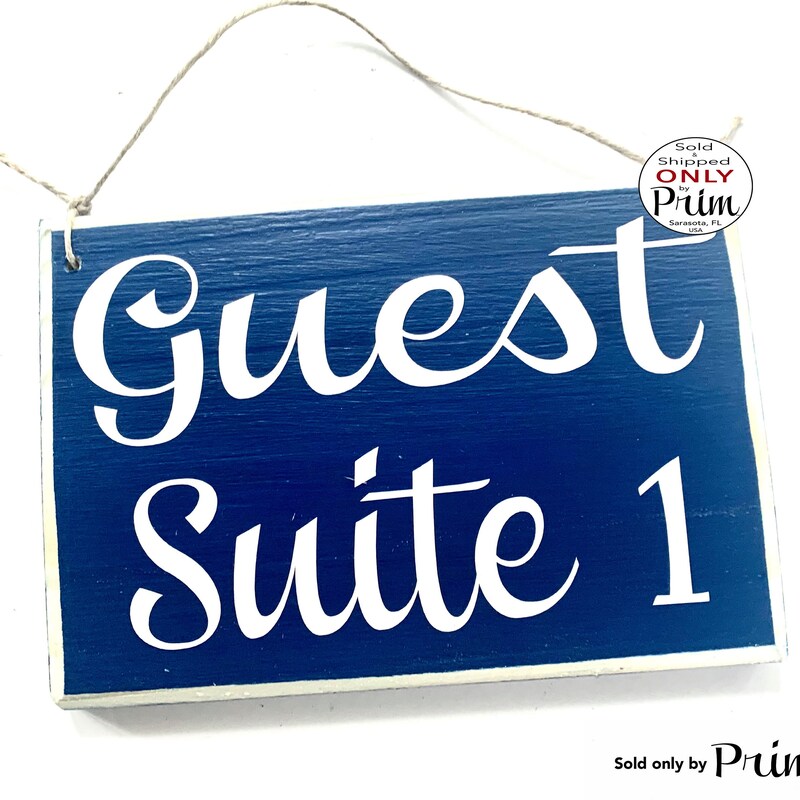 Guest Room Sign - Etsy