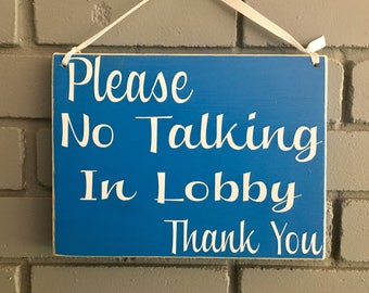Lobby Closed Sign - Etsy