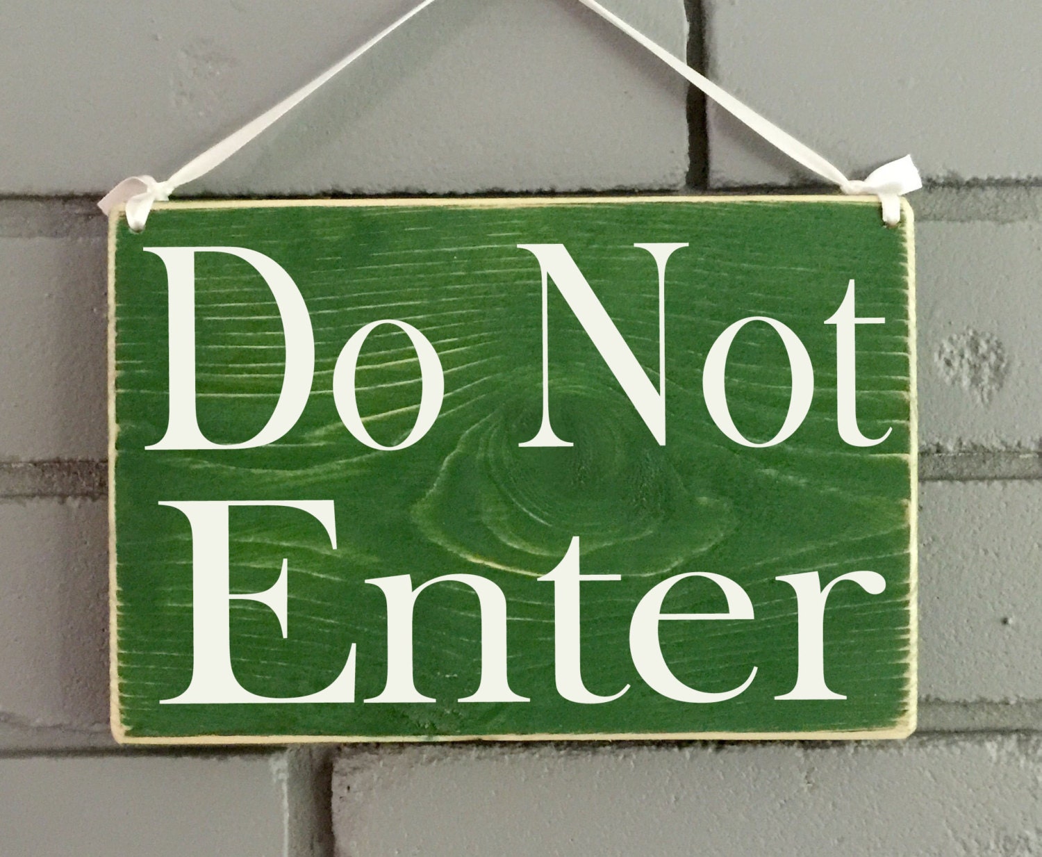 Please Do Not Enter Sign