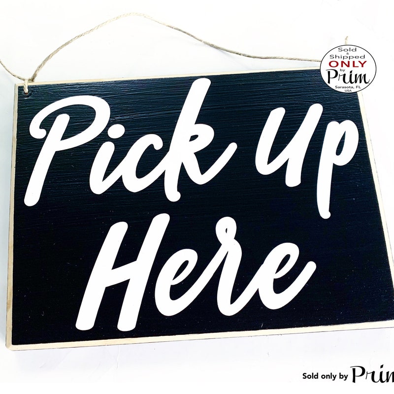 Order Pick up Sign - Etsy