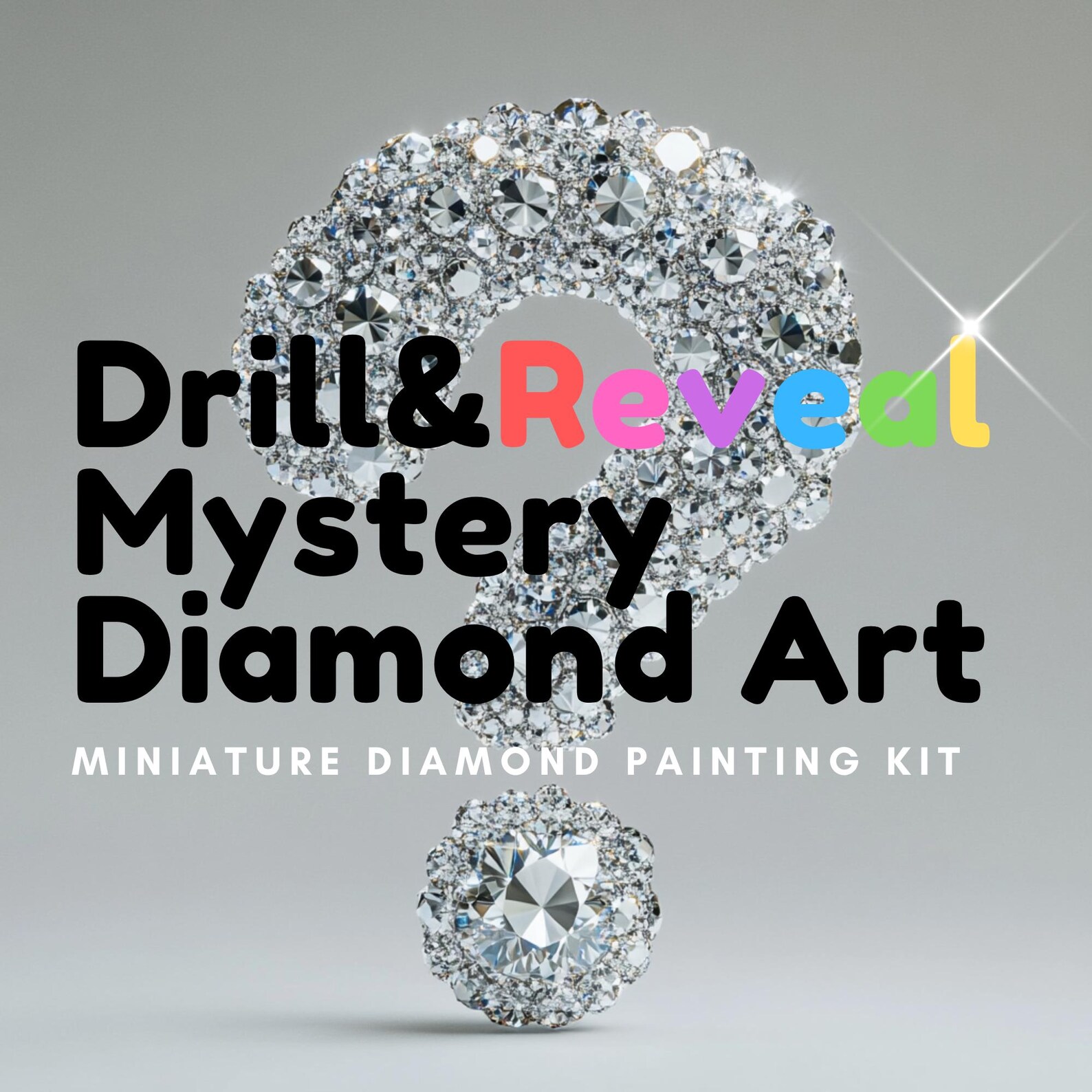 Mini Mystery Diamond Painting Kit by Drill&reveal - Etsy