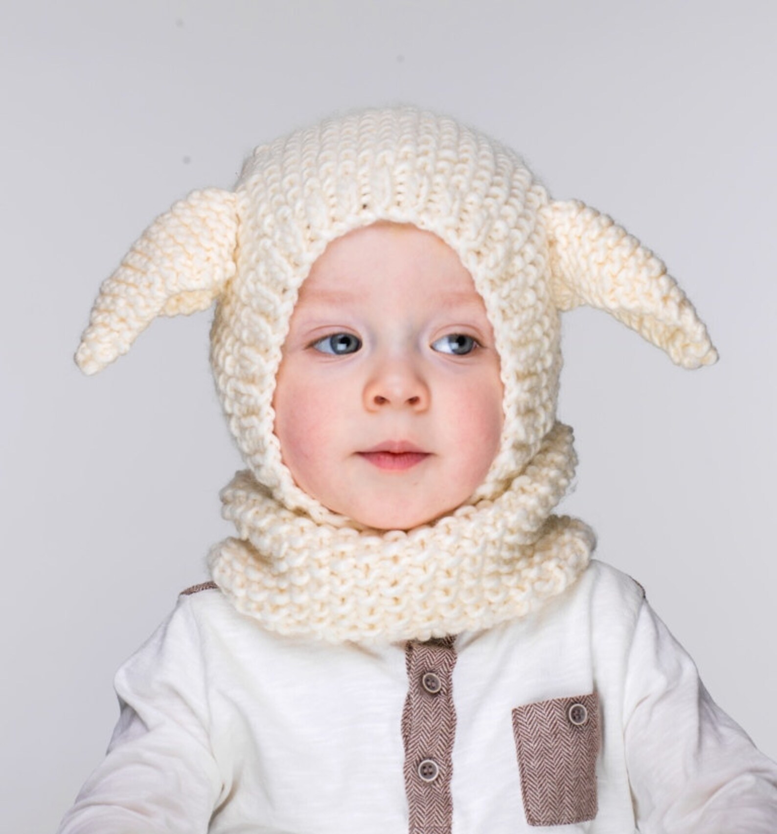 PDF Little Lamb Coverall Hat Knitting Pattern - Etsy