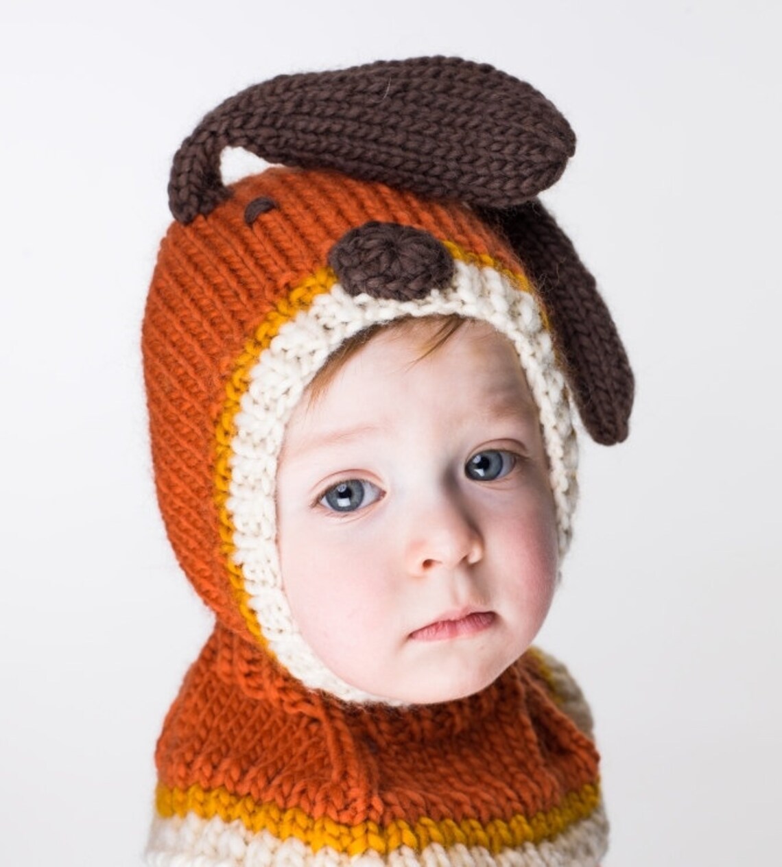PDF Kipper the Dog Hat and Mittens Knitting Pattern - Etsy