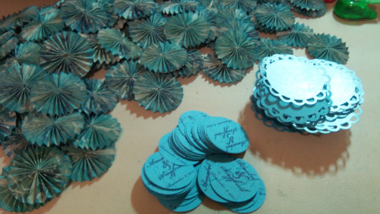Wedding Paper Rosettes Made to Order Set of 25 | Etsy