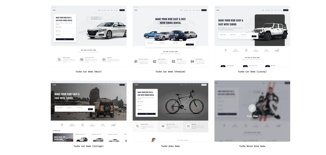Ecomet - Turbo Car Rental System Theme Woocommerce Theme Wordpress ...