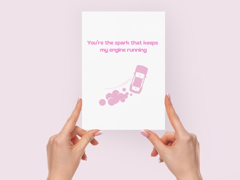 Youre the Spark That Keeps My Engine Running Valentines Day Anniversary ...