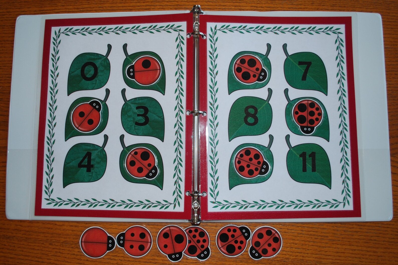 Ladybug Numbers Printable Game - Etsy