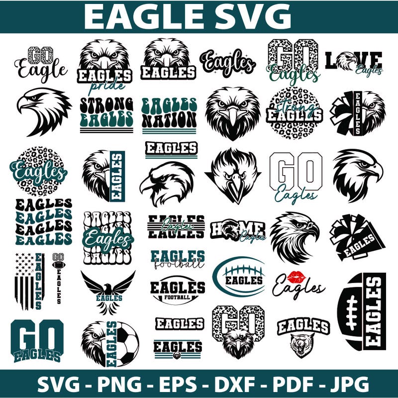 Philadelphia Eagles Font - Etsy
