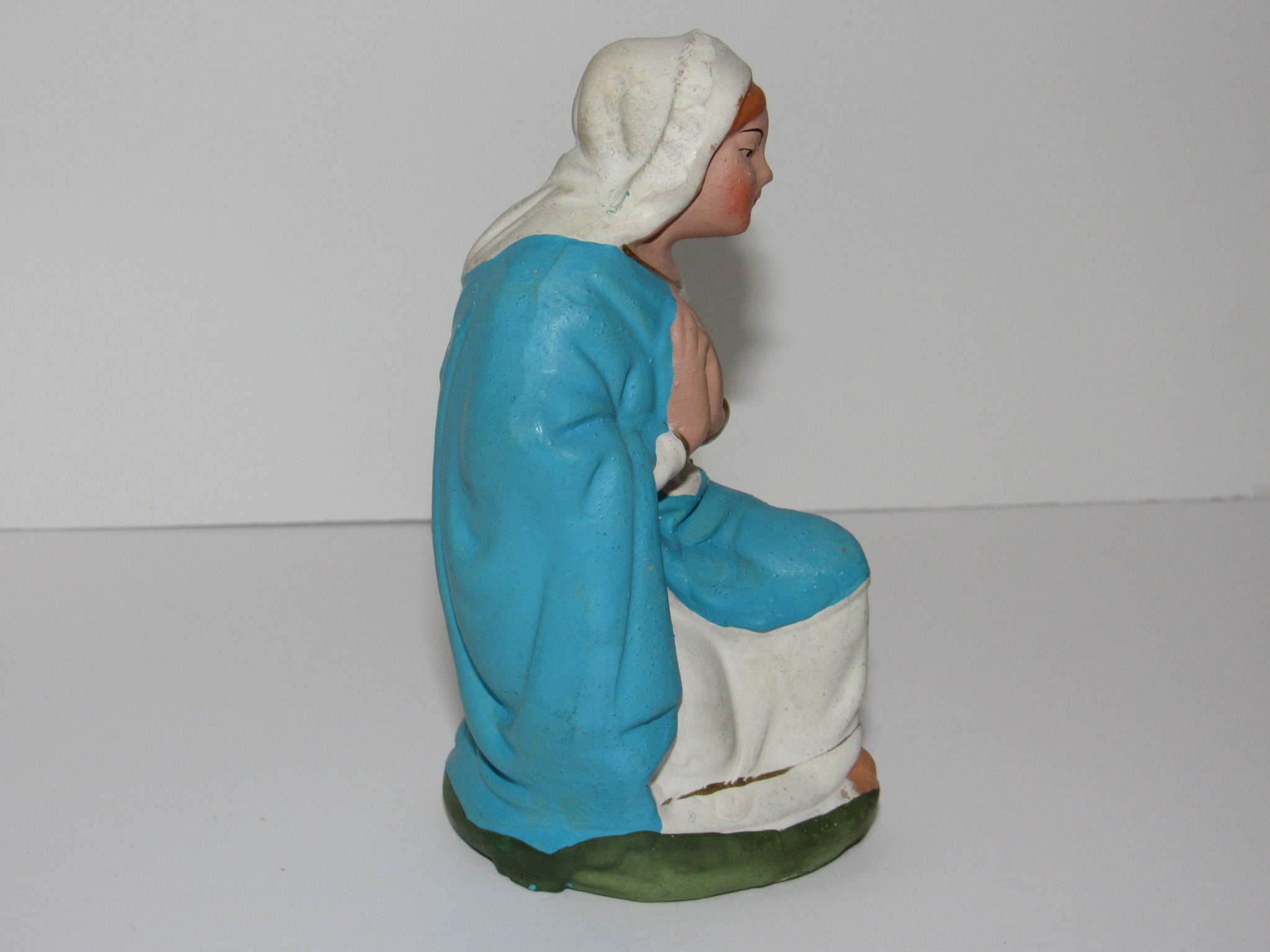 Vintage German Papier Mache Mary Figure for Nativity Scene - Etsy