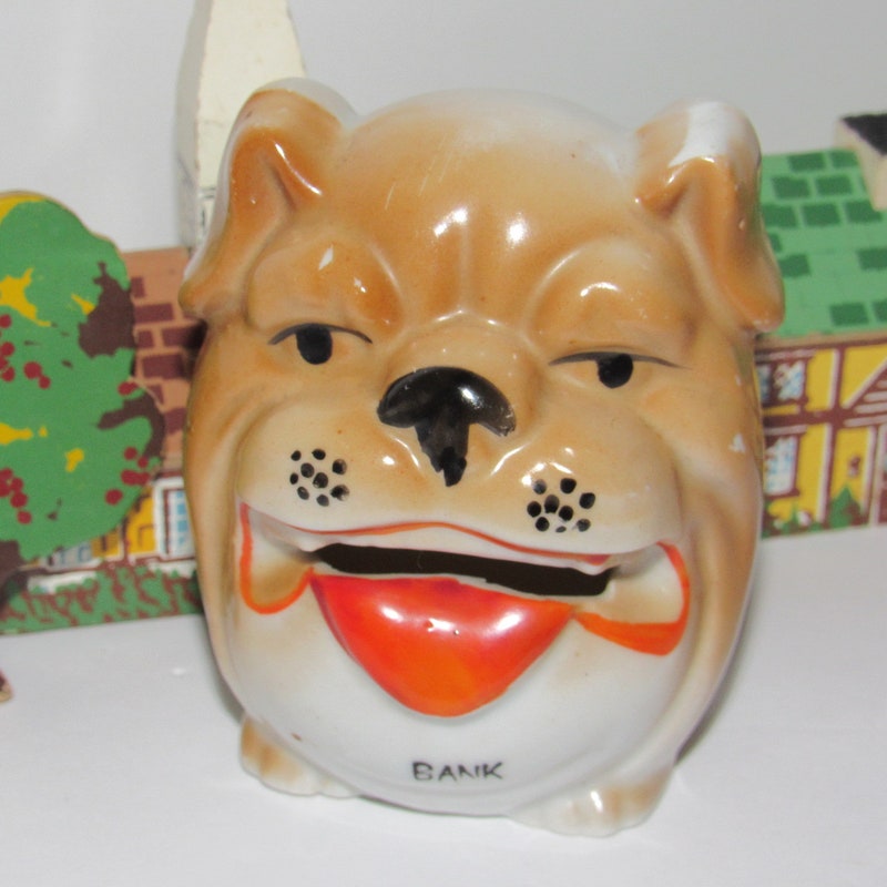 Piggy Banks Bulldog - Etsy