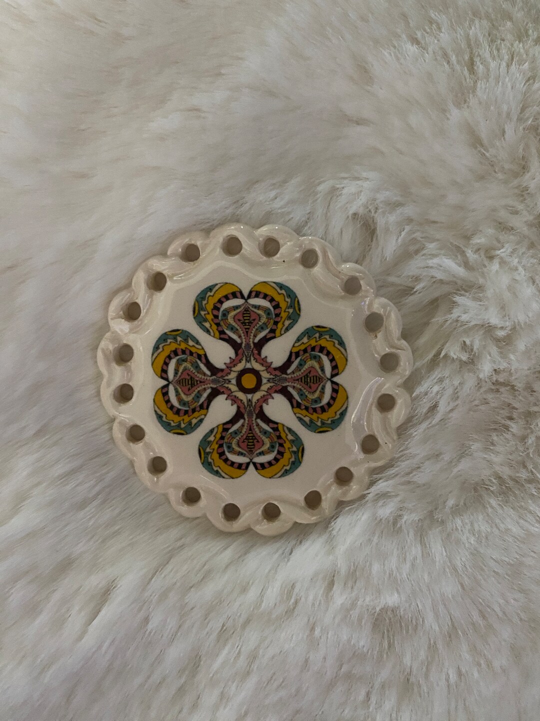 New decorative Shapes Circles Pine Needle Base 2'' 106 - Etsy