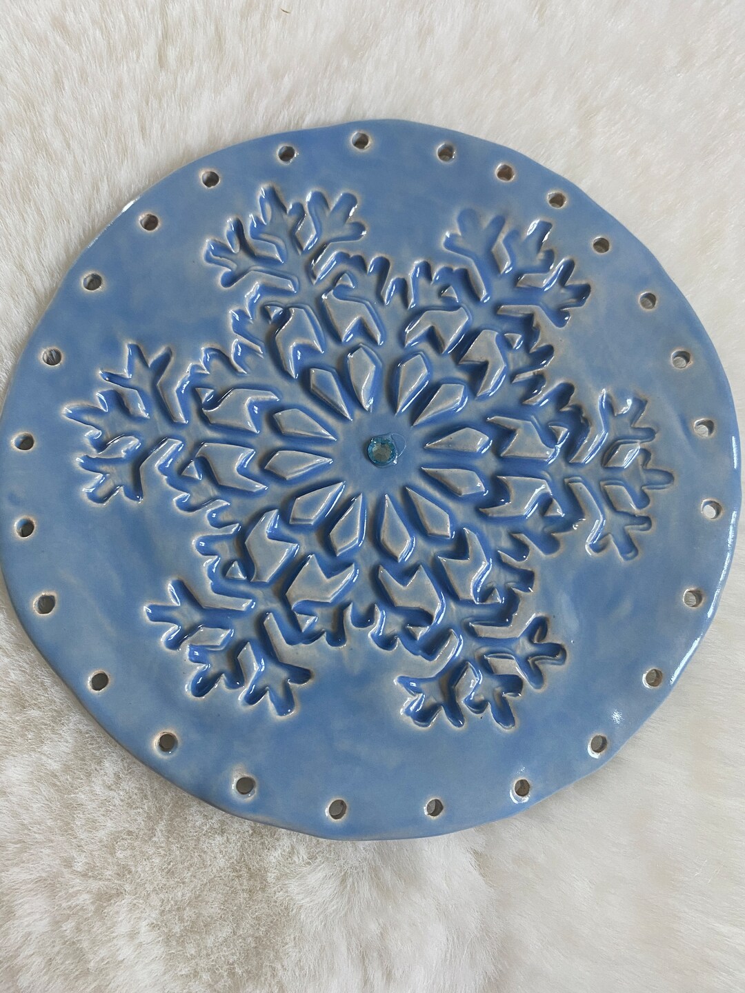 Snowflakes Pine Needle Base 5'' Swarovski Crystal 5 - Etsy