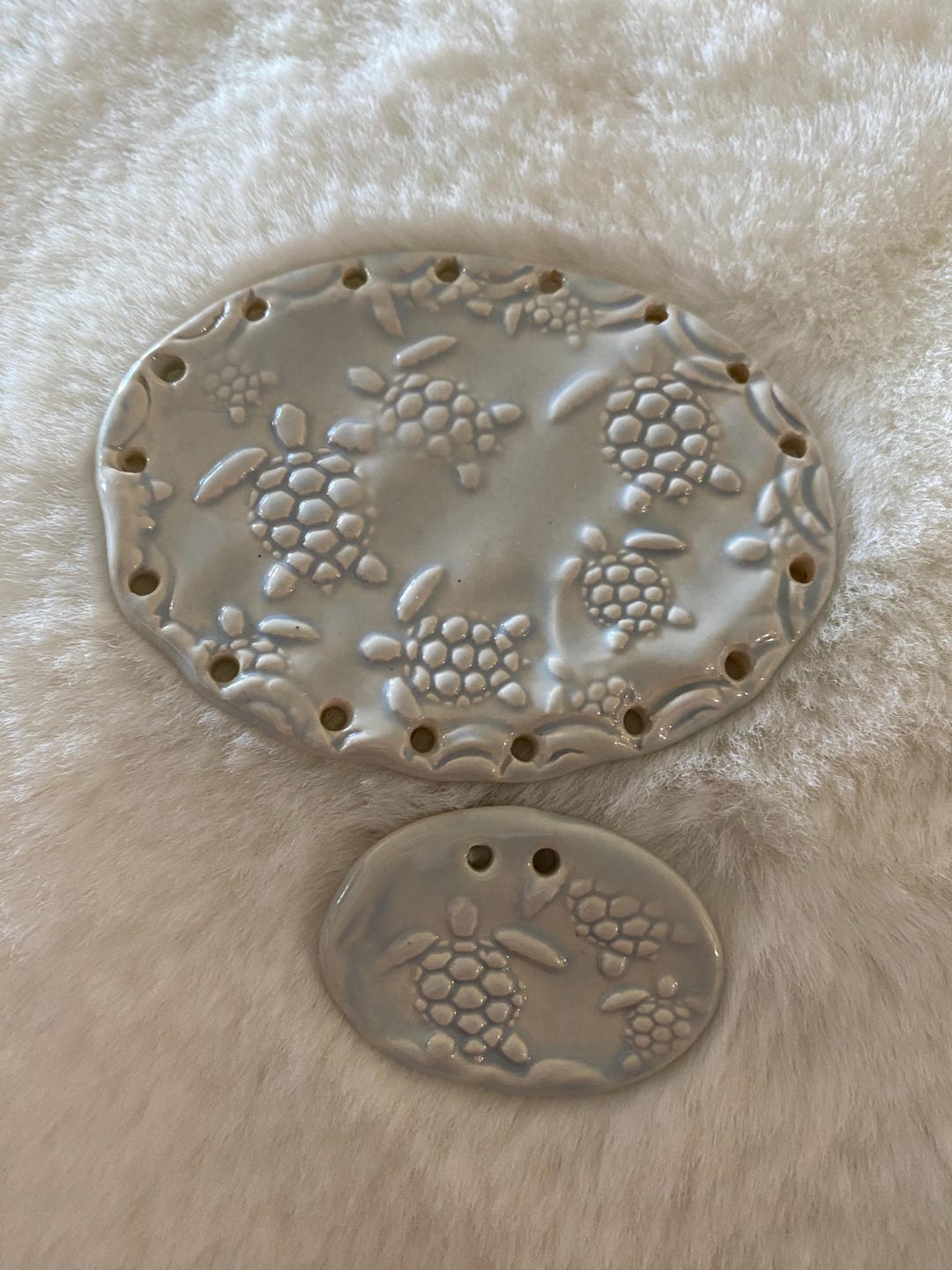 Sea Turtle Pine Needle Base 3 1/4'' X 2.5'' # 31 With Embellishment - Etsy