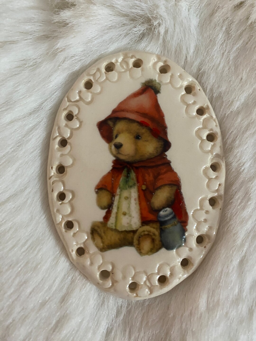 So so Cute Teddy Bears Pine Needle Basket Base 2 1/4 X - Etsy