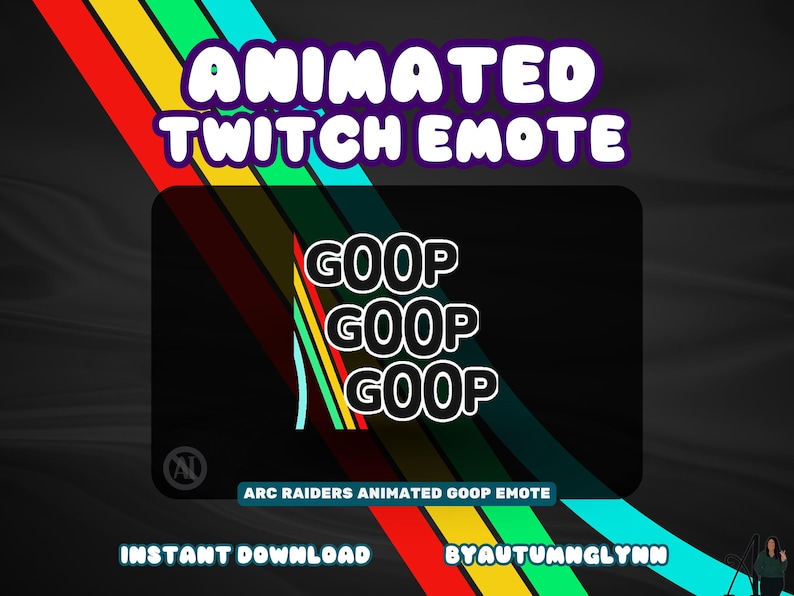 Arc Raiders Animated GOOP Twitch Emote | Arc Meme Twitch Emote for ...