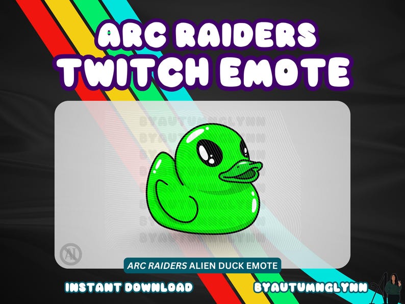 Arc Raiders Rubber Duck Emote for Twitch | Arc Raiders Bird City Duck ...