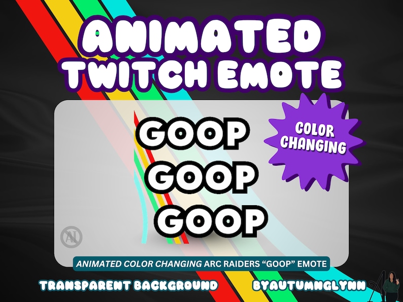 Arc Raiders Animated GOOP Twitch Emote | Color Changing GOOP ...