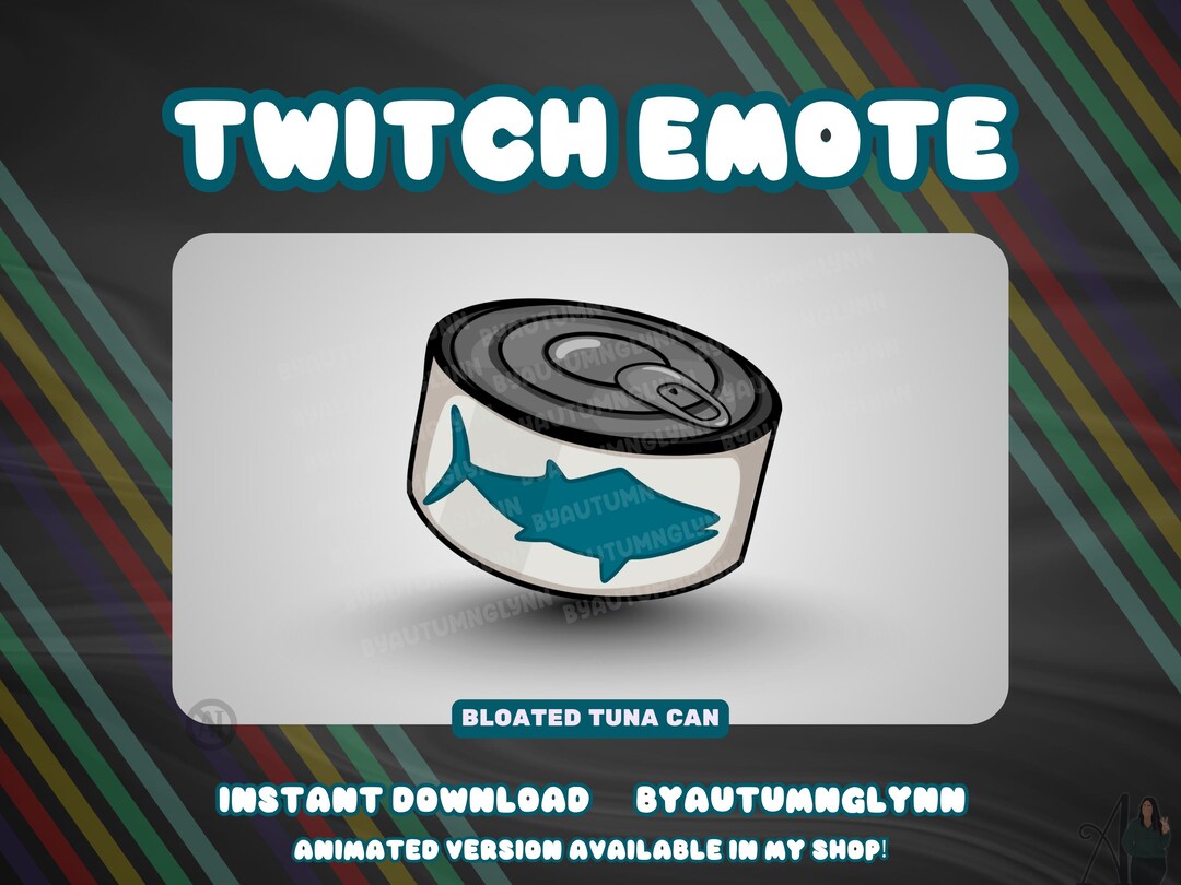 Bloated Tuna Can Static Twitch Emote | Arc Raiders Emote | Goop ...