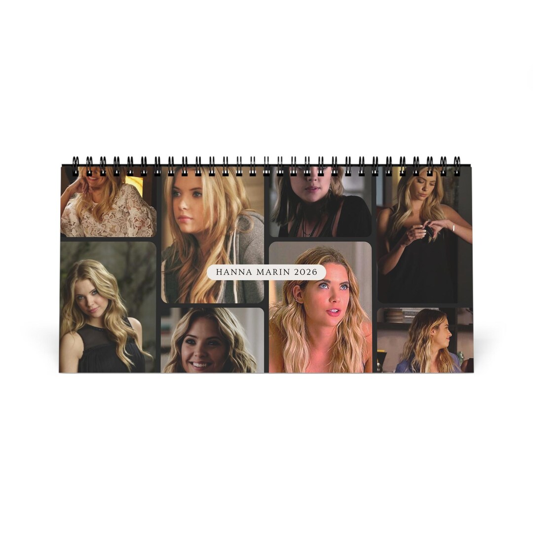 2026 Hanna Marin Desktop Calendar, Pretty Little Liars Desk Organizer ...