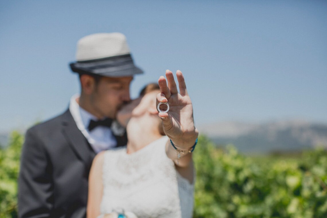 Rustic Wedding Ring Set 2mm 4mm or 5mm 6mm ... 12mm - Etsy