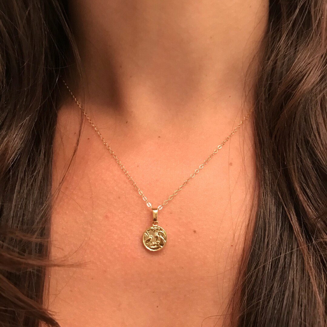 Nativity Necklace Gold Filled Necklace Gold Necklace - Etsy