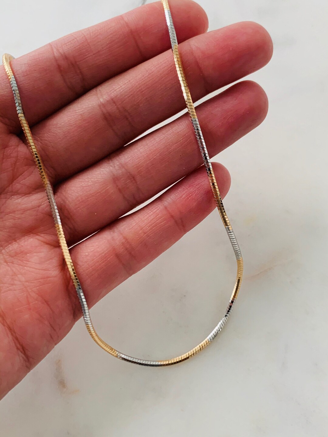 Box Chain, Womens Necklace, Necklace for Women, Gold Filled Necklace ...