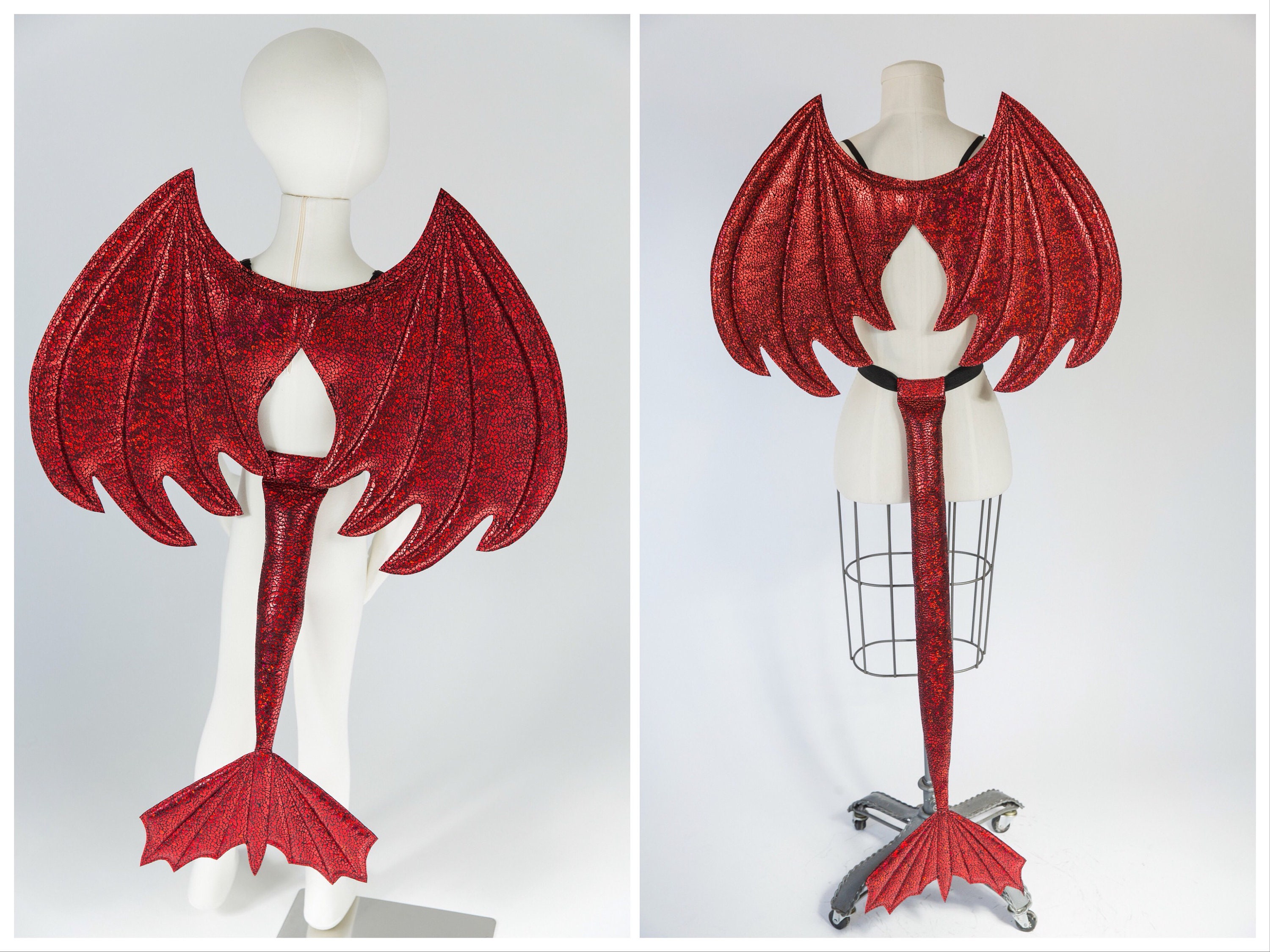 Red Dragon Wings Costume For Sale at Charlie Garon blog