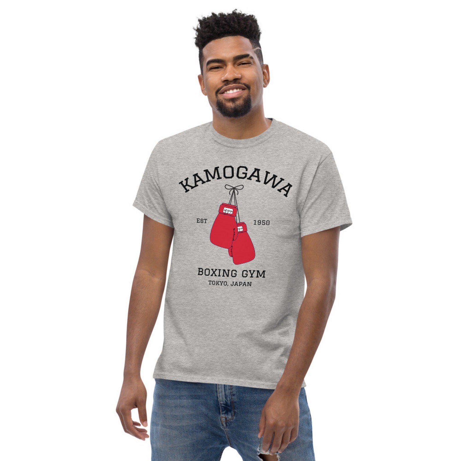 Hajime No Ippo Shirt, Kamogawa Boxing Gym, Ippo Makunouchi Kbg, Anime ...
