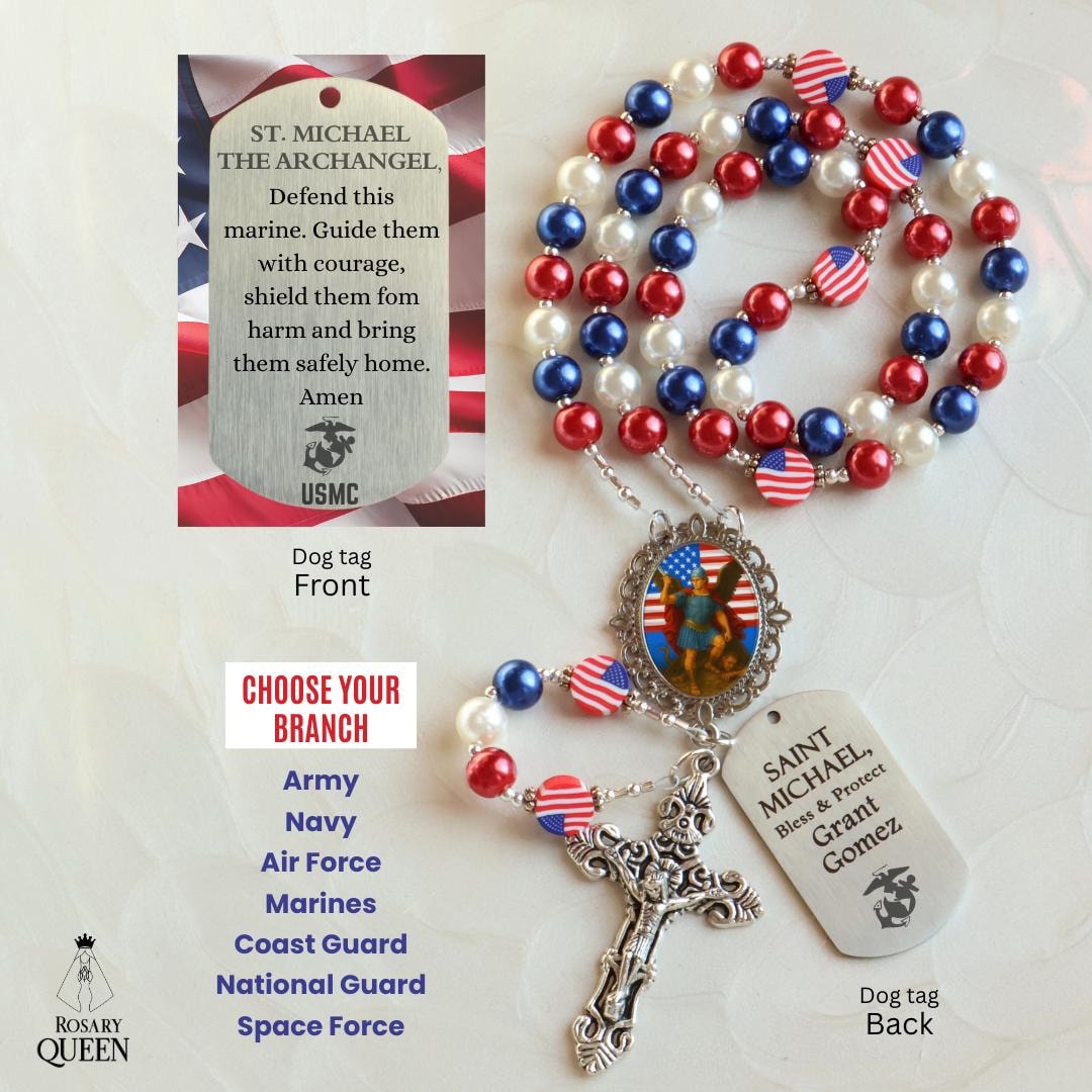 Army Rosary | Military Rosary | Patriotic Rosary | St. Michael the ...