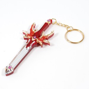 Magic Knight Rayearth Hikari Umi and Fuu Swords in Acrylic as Necklaces ...
