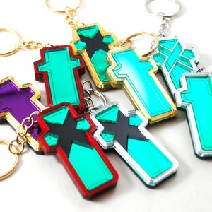 XB2 Cores Featuring Mythra Pyra Malos and Pneuma as Acrylic Necklace or ...