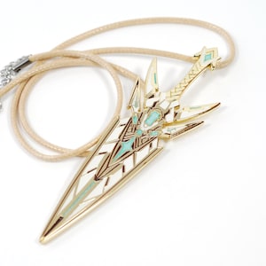 Pyra Mythra and Pneuma Metal Enamel Necklace Keychain or Pin From ...