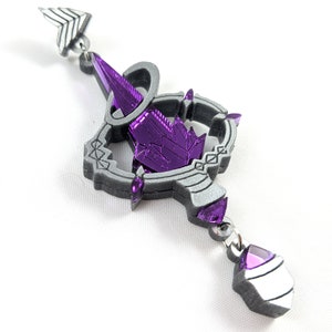 FFXIV Aetheryte Earrings in Hydaelyn or Zodiark Clip on or Post - Etsy