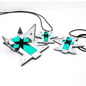 XBC2 Pyra Mythra Rex Pneuma Core Crystal Choice in Acrylic Necklace ...