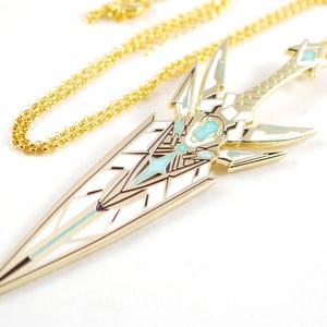 Pyra Mythra and Pneuma Metal Enamel Necklace Keychain or Pin From ...