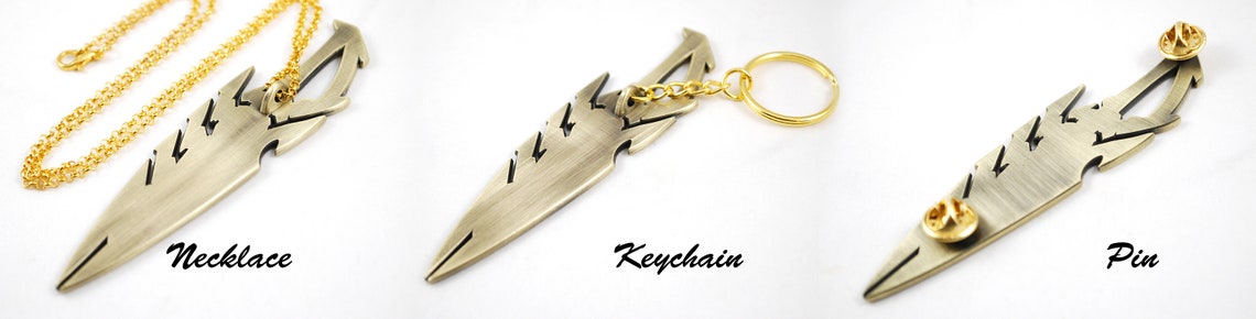 Pyra Mythra and Pneuma Metal Enamel Necklace Keychain or Pin - Etsy