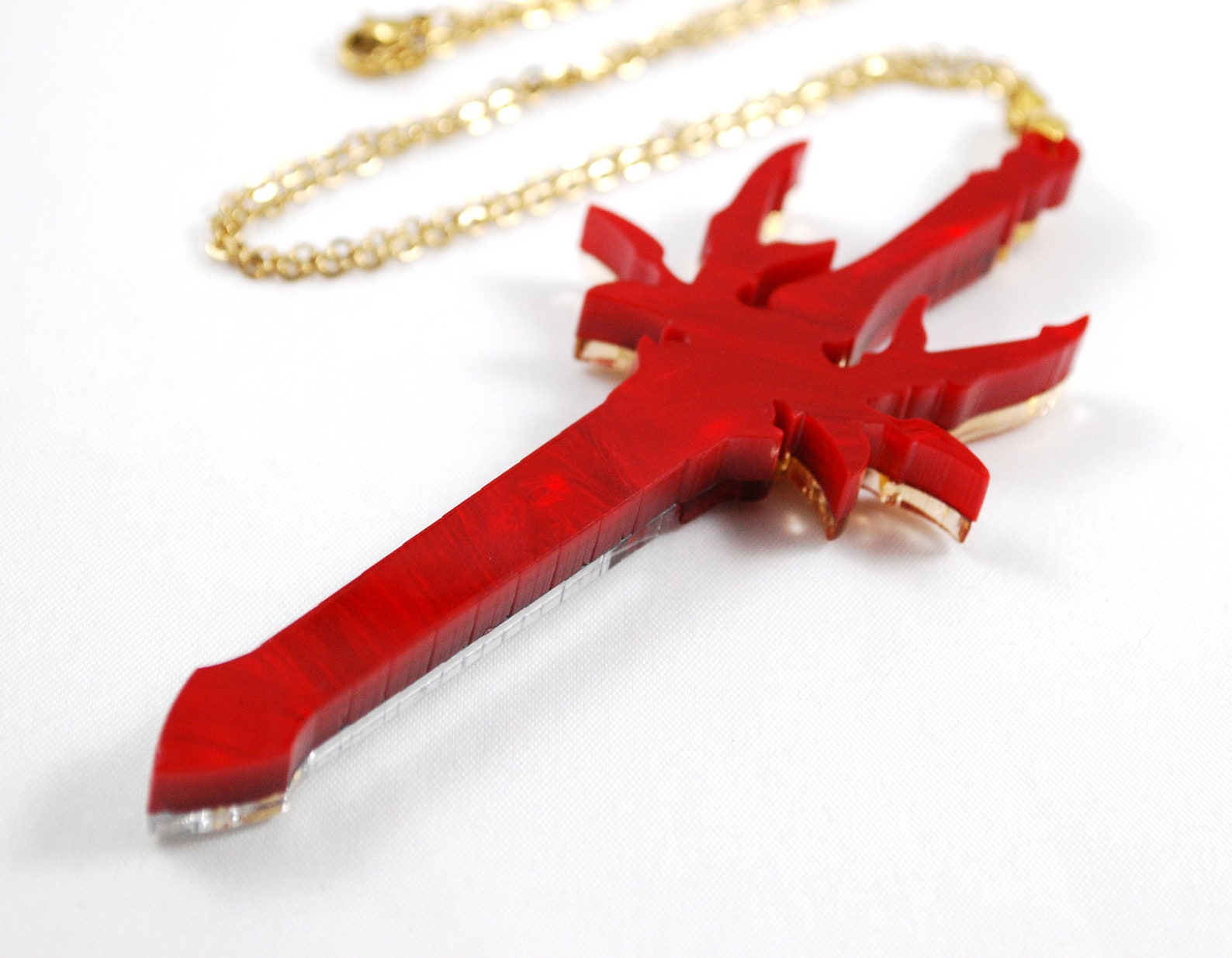 Magic Knight Rayearth Hikari Umi and Fuu Swords in Acrylic as | Etsy