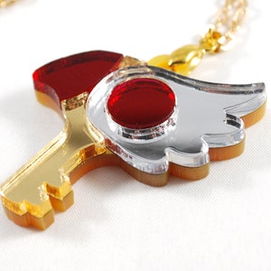 Cardcaptor Sakura Wand Key Acrylic Necklace or Keychain | Etsy