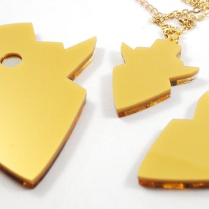 XBC2 Pyra Mythra Rex Core Crystal Choice in Acrylic Necklace Keychain ...