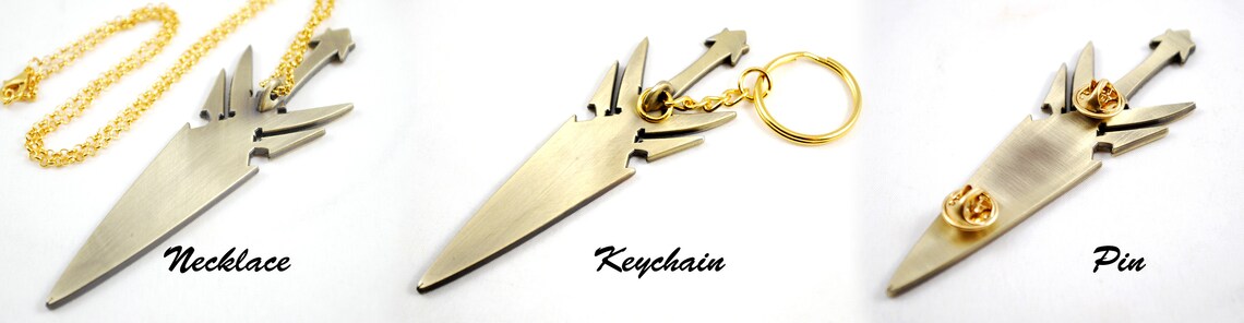 Pyra Mythra and Pneuma Metal Enamel Necklace Keychain or Pin - Etsy